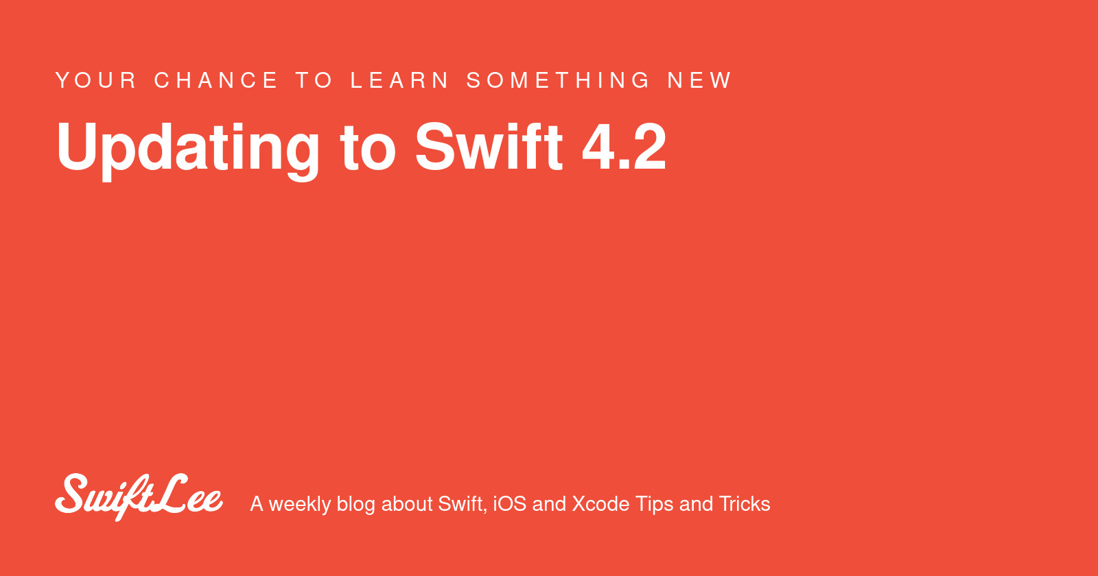 Updating To Swift 4 2 With Xcode 10 Using Related Sources Swiftlee